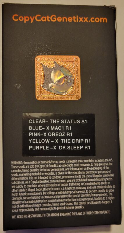 The Status Box Set Copycat Genetix ORIGINAL FEMS (50 Total Seeds ...