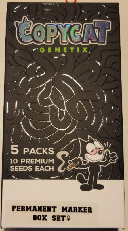 Permanent Marker Box Set Copycat Genetix Clone Only FEMS(50 Total Seeds ...